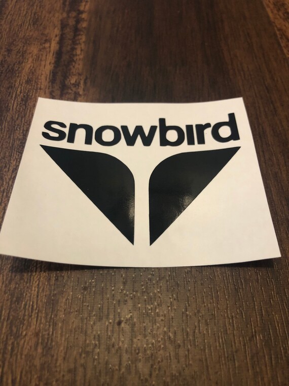 Snowbird Ski Resort Vinyl Cut Out Decal Sticker Multiple - Etsy