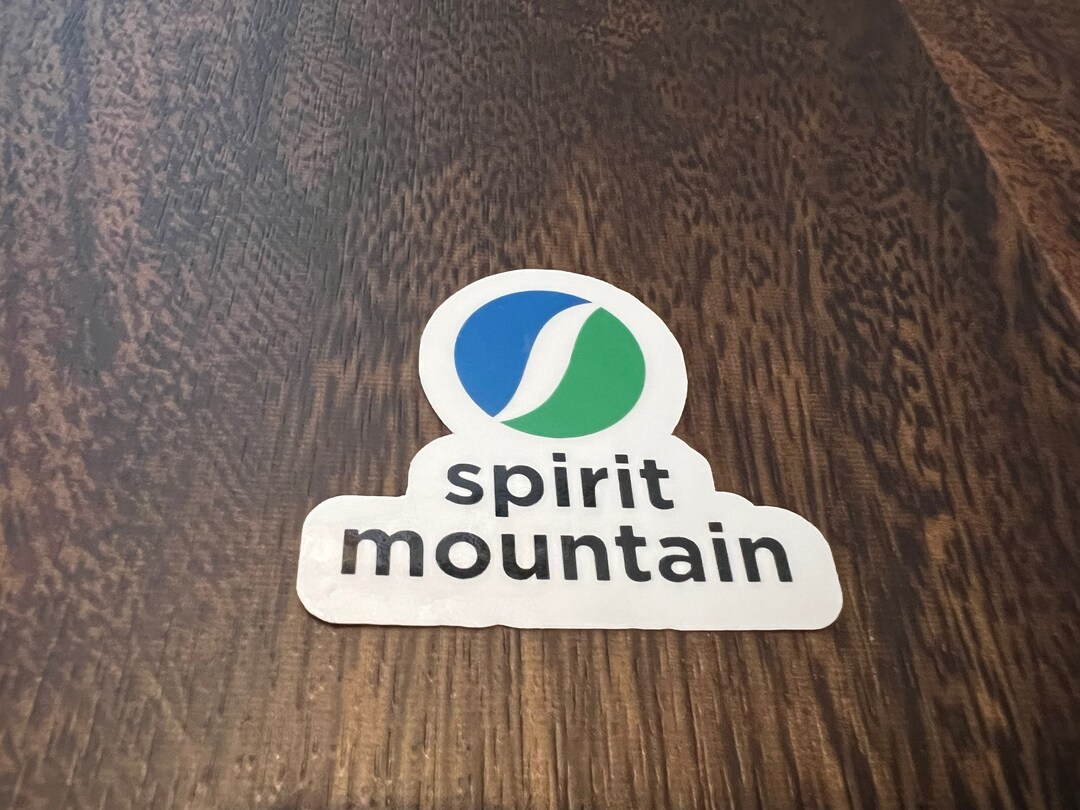 Spirit Mountain Ski Resort Vinyl Printed Sticker Peel and Stick - Etsy