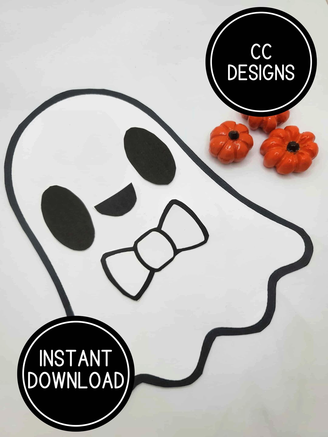 Halloween Ghost Craft: Build-a-ghost Cut & Paste Activity (digital ...
