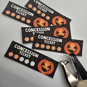 Halloween Movie Night Digital Ticket Fun Invite for A Spooky Movie ...