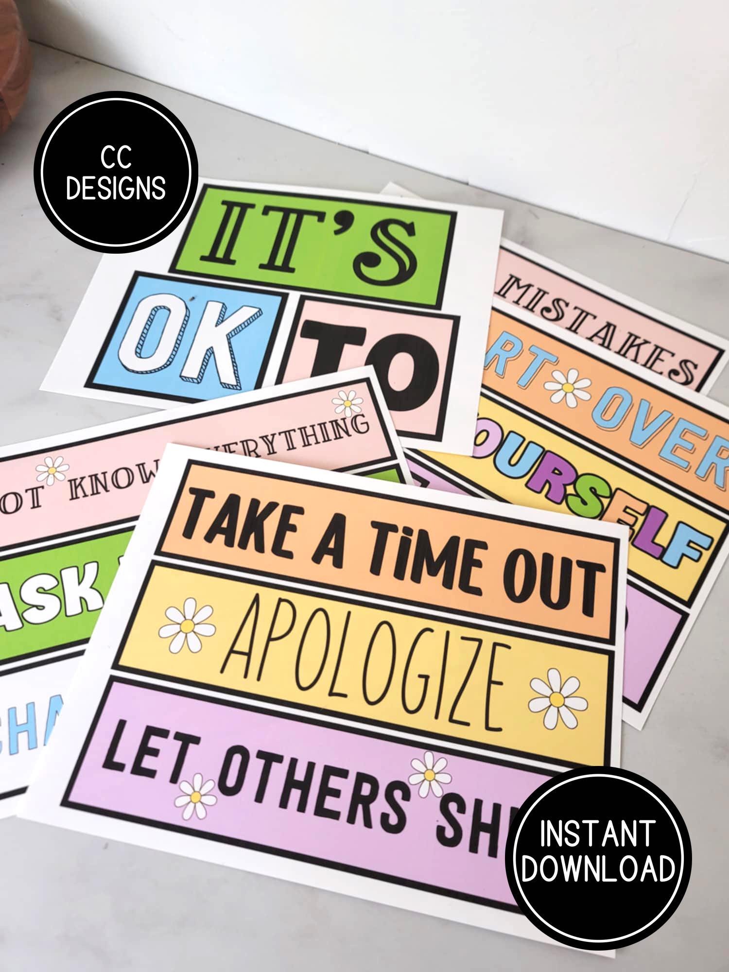 Back to School Door Decor Classroom Decor for First Day Bulletin Board ...