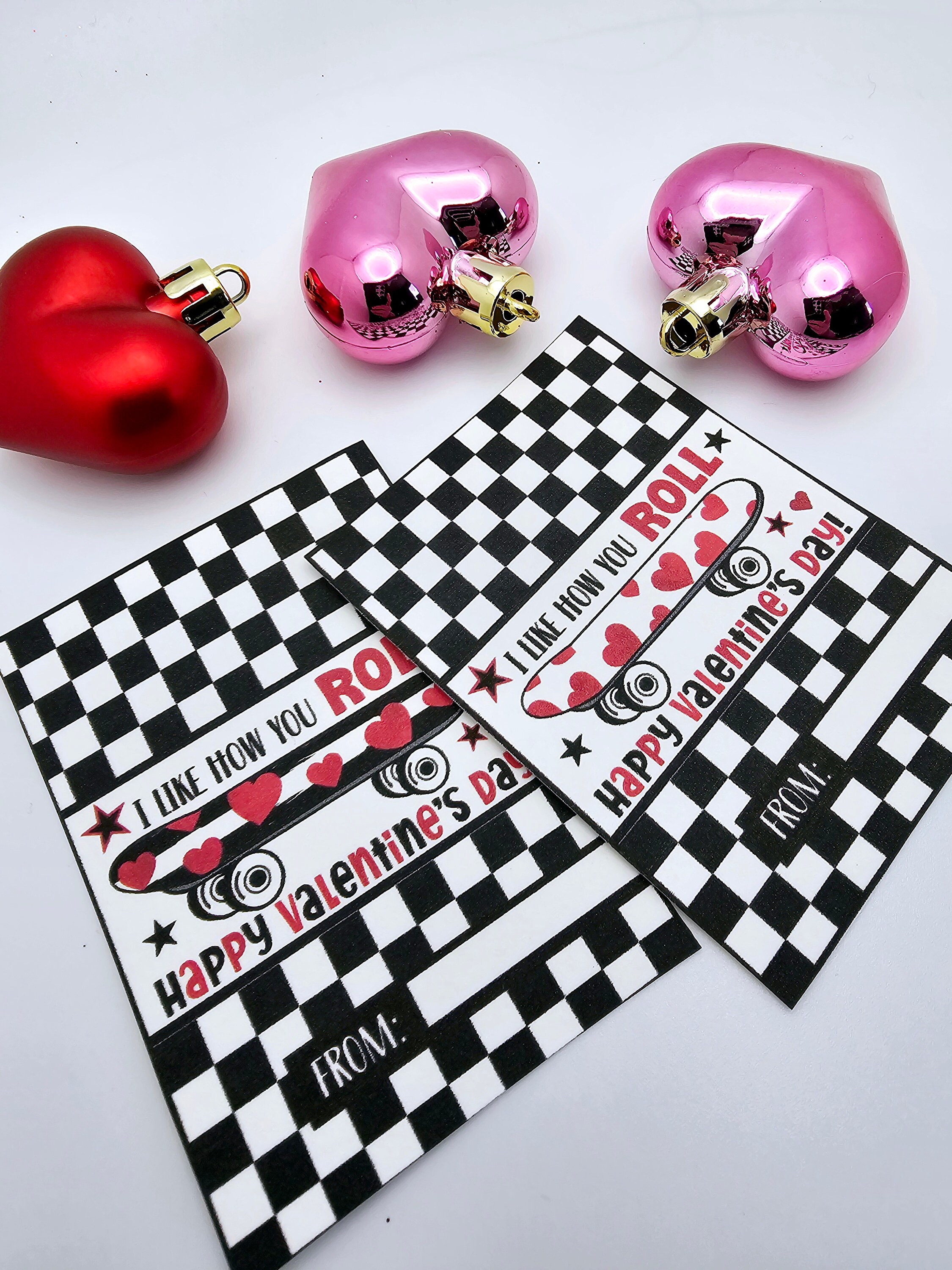 PRINTABLE Fruit Roll Valentine Skateboard Valentine Fun Wrap Label for ...