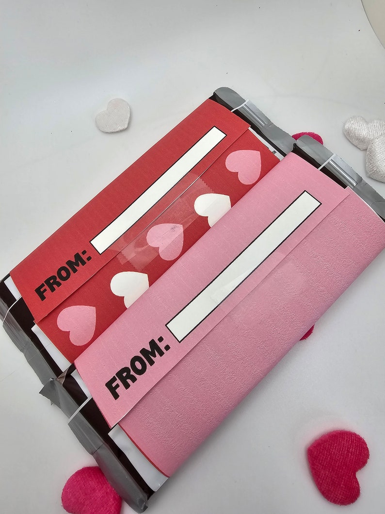 Valentine Printable Candy Bar Wrapper Cute Chocolate Bar for Class ...