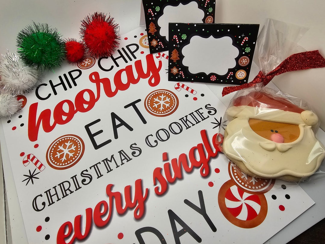 Christmas Cookie Exchange Sign Office Party Cookie Swap Cookie Contest ...