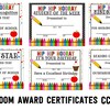 PRINTABLE End of the Year Awards 72 Colorful Last Day of School ...