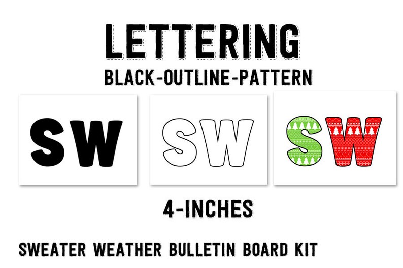 Sweater Weather Christmas Bulletin Board Holiday Ugly Sweater Bulletin ...