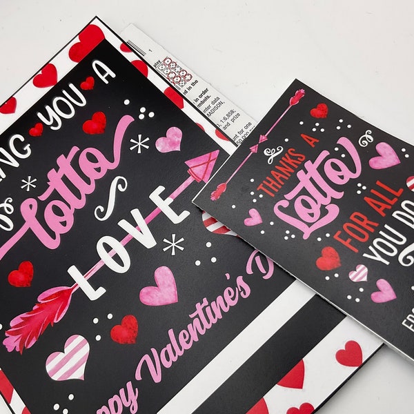 Lotto Ticket Appreciation - Etsy