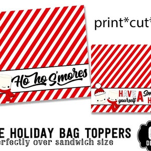 PRINTABLE - Smore Tastic Bag Toppers Ziploc Bag Topper Treat Bag ...