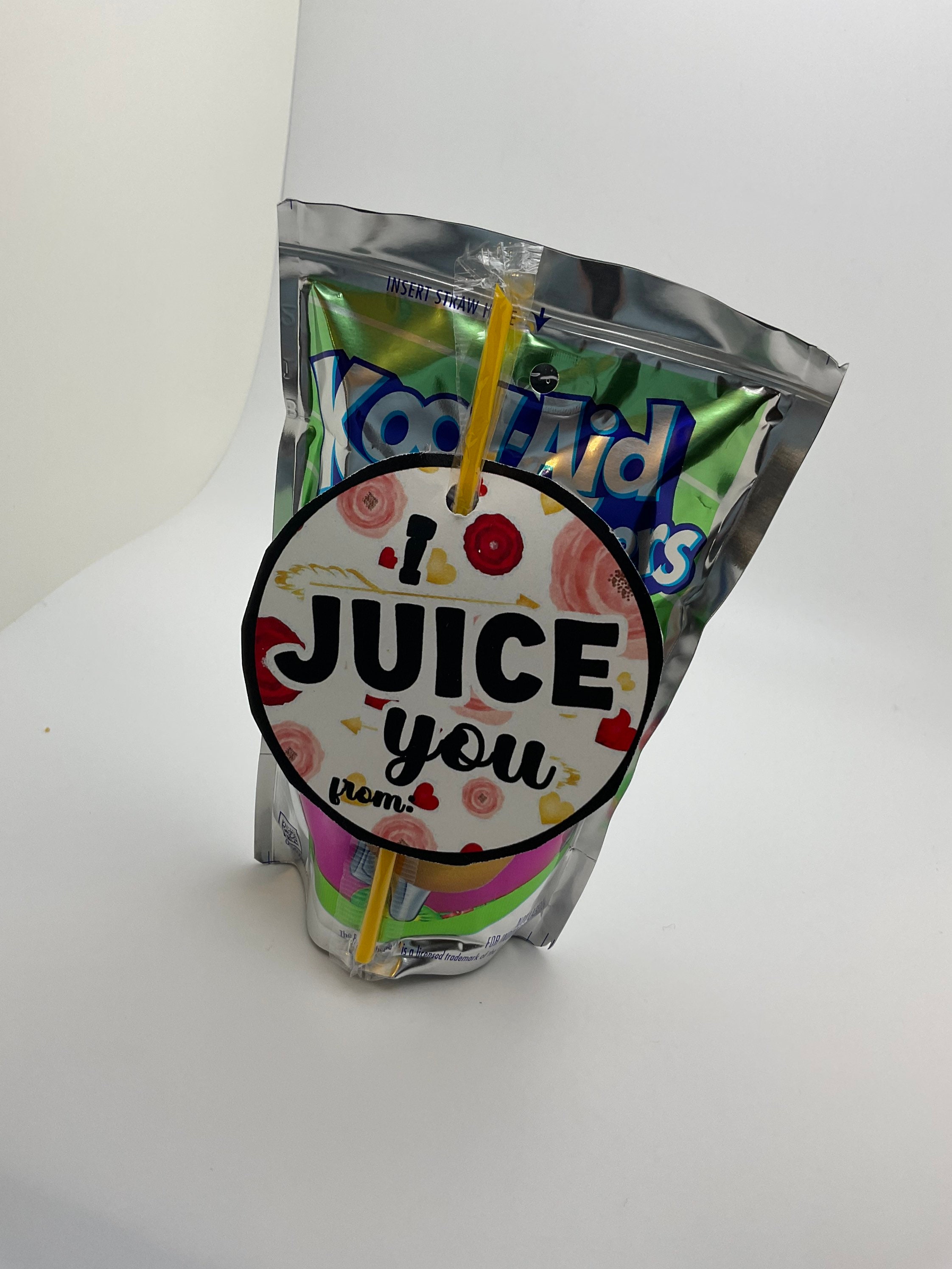 PRINTABLE Juice Pouch Valentine Tags Digital Instant Download Juice Box ...