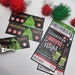Christmas Holiday Movie Night Digital Ticket Fun Invite for A Xmas ...