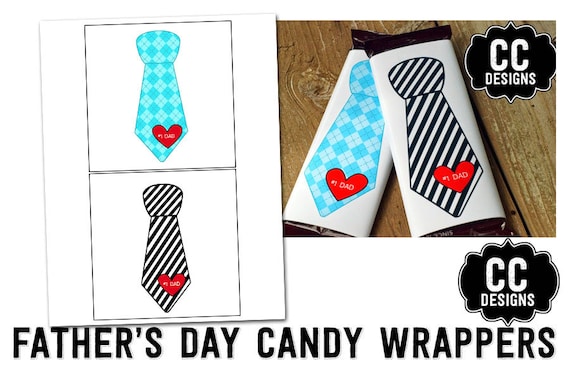 PRINTABLE Father's Day Digital Candy Wrapper Digital Candy - Etsy