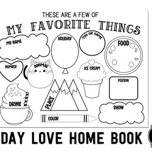 Holiday Christmas Build a Book Fun Kids Activity Keepsake Project Craft ...