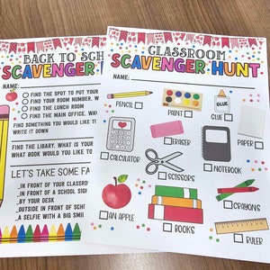 Back to School OPEN House Printable Kit Welcome Back School Kit Kit for ...