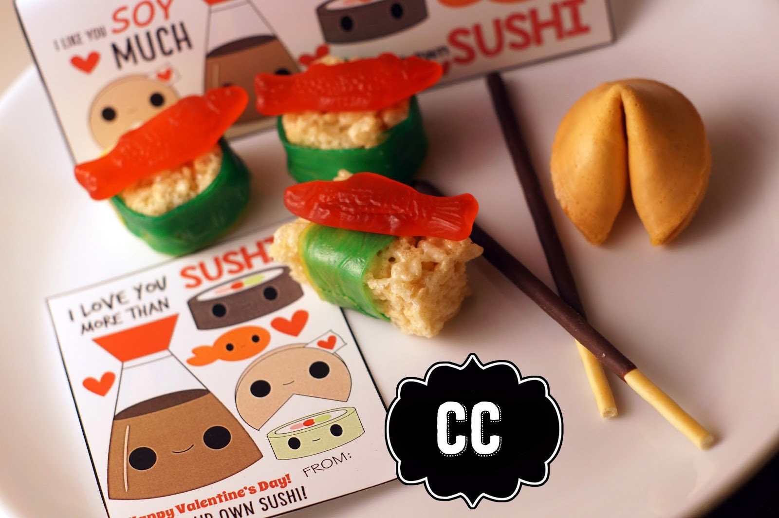 PRINTABLE Kawaii Sushi Build a Valentine Card Food DIY - Etsy