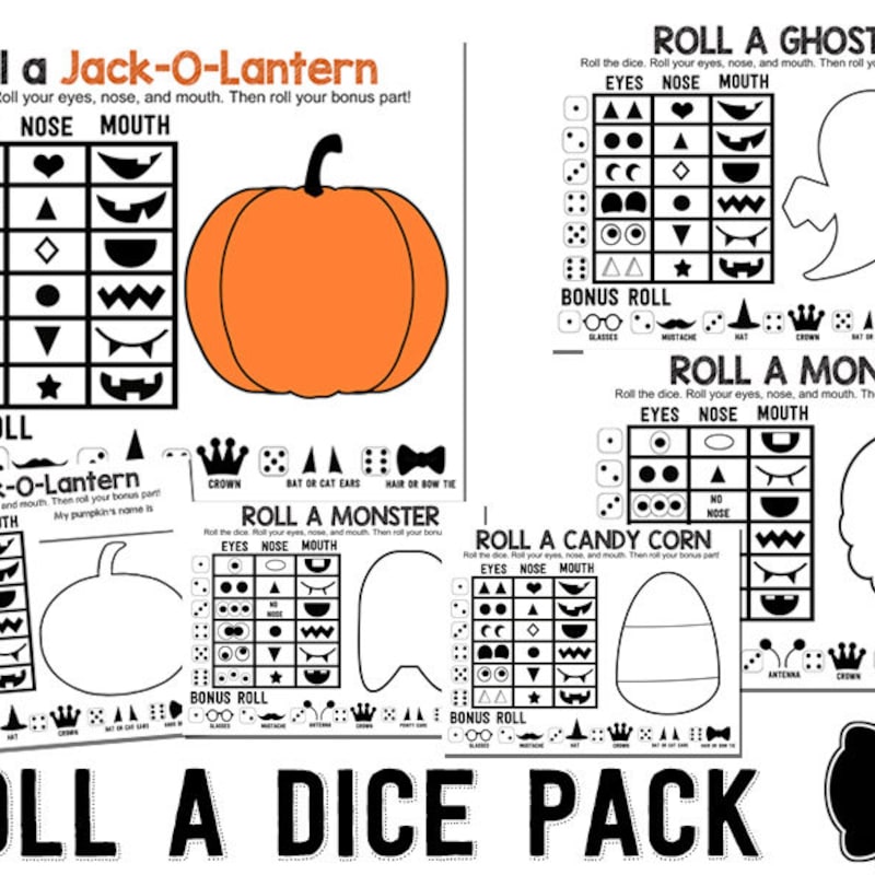 Halloween Games for Kids - Etsy