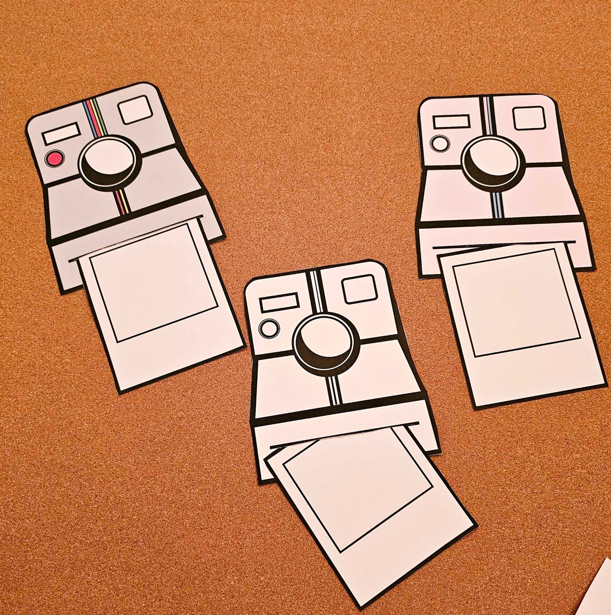 PRINTABLE Say Cheese Camera Bulletin Board Craft Project School Home ...