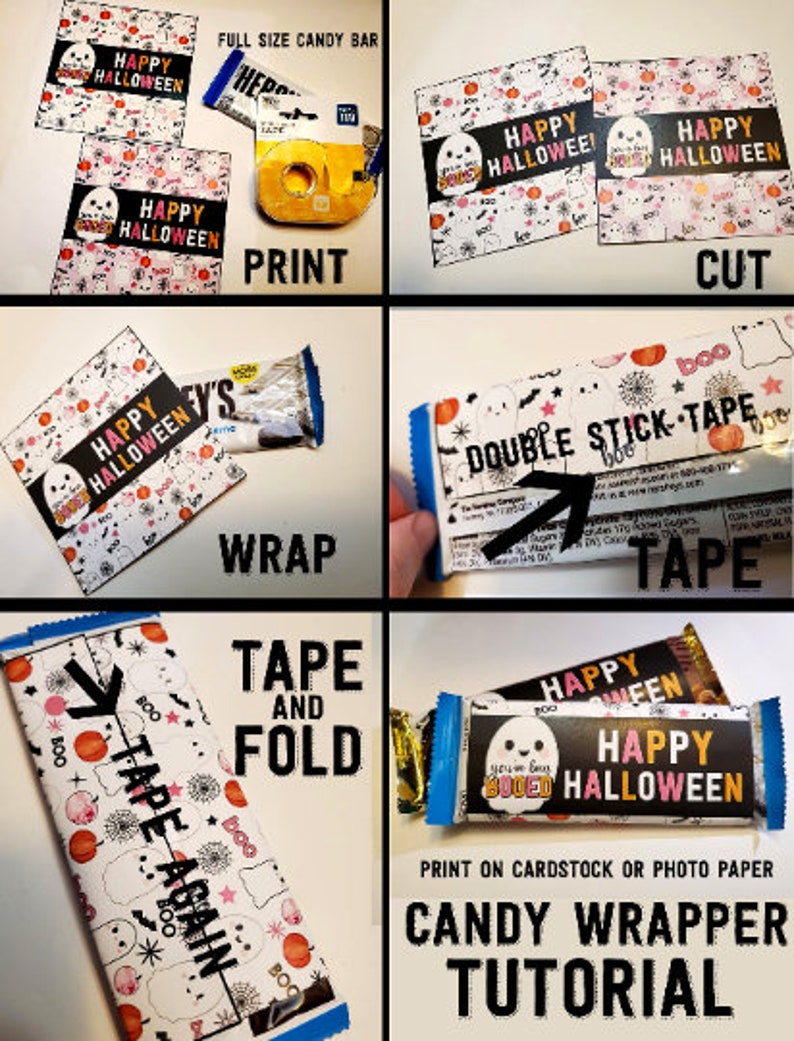 Valentine Printable Candy Bar Wrapper Cute Chocolate Bar for Class ...