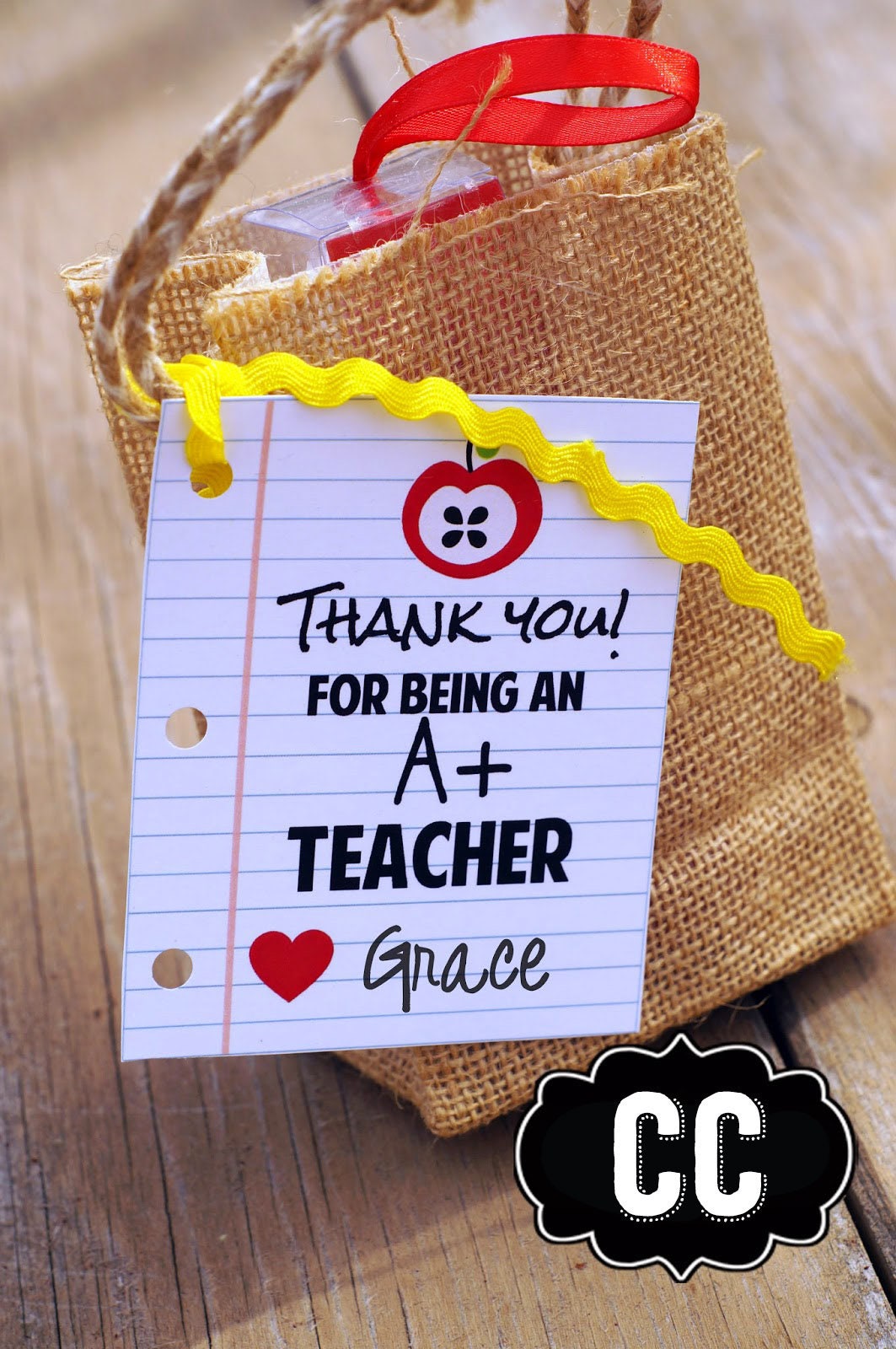 PRINTABLE Teacher Appreciation Notes Printable Card Favors - Etsy