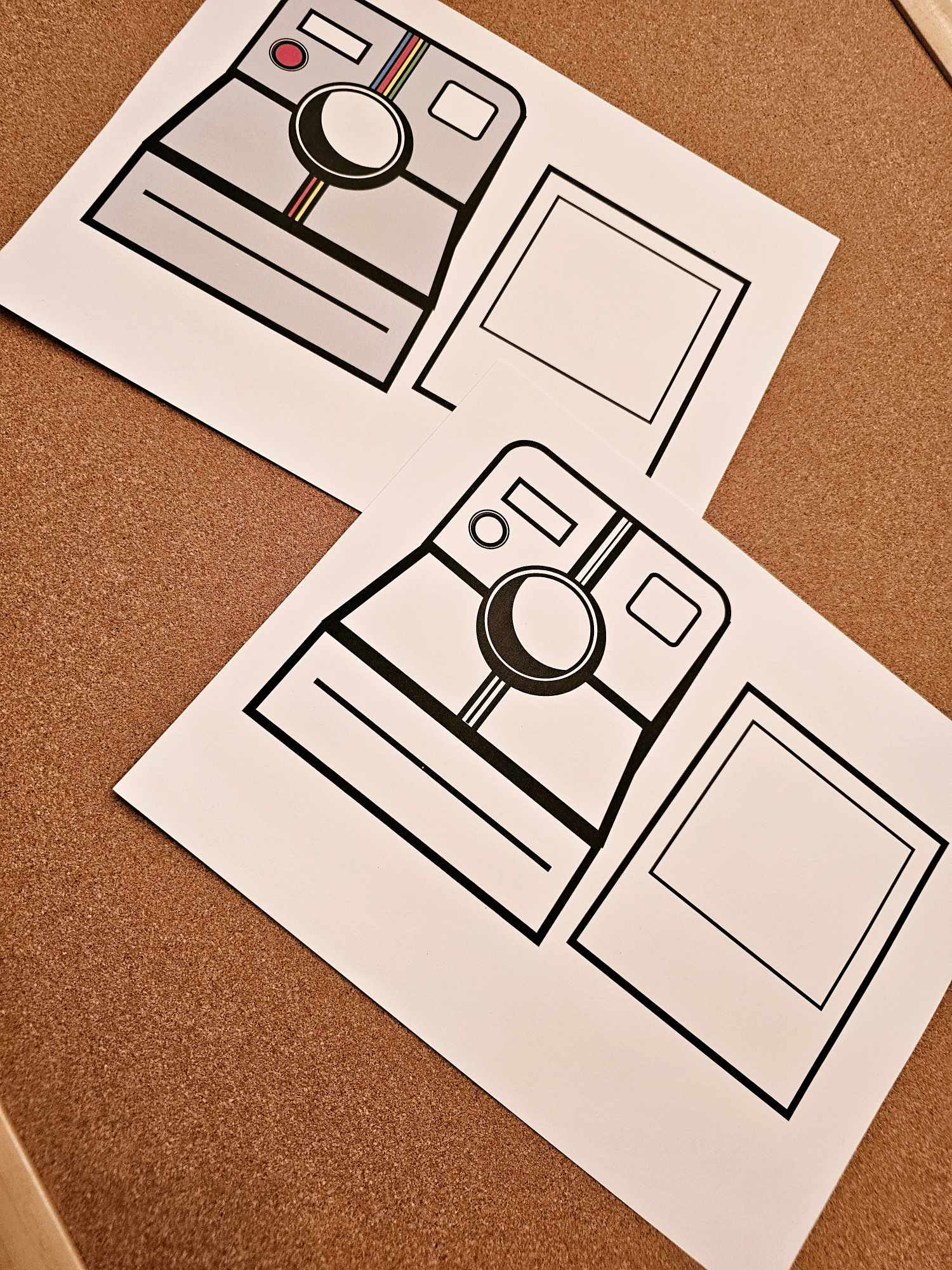 PRINTABLE Say Cheese Camera Bulletin Board Craft Project School Home ...