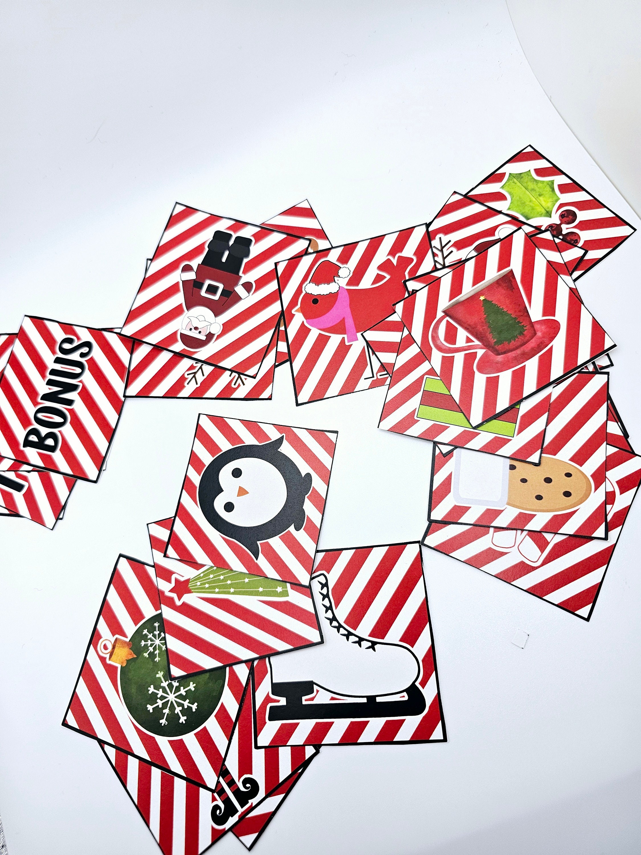PRINTABLE Christmas Holiday Scavenger Indoor Hide Hunt Game Kids Hide ...