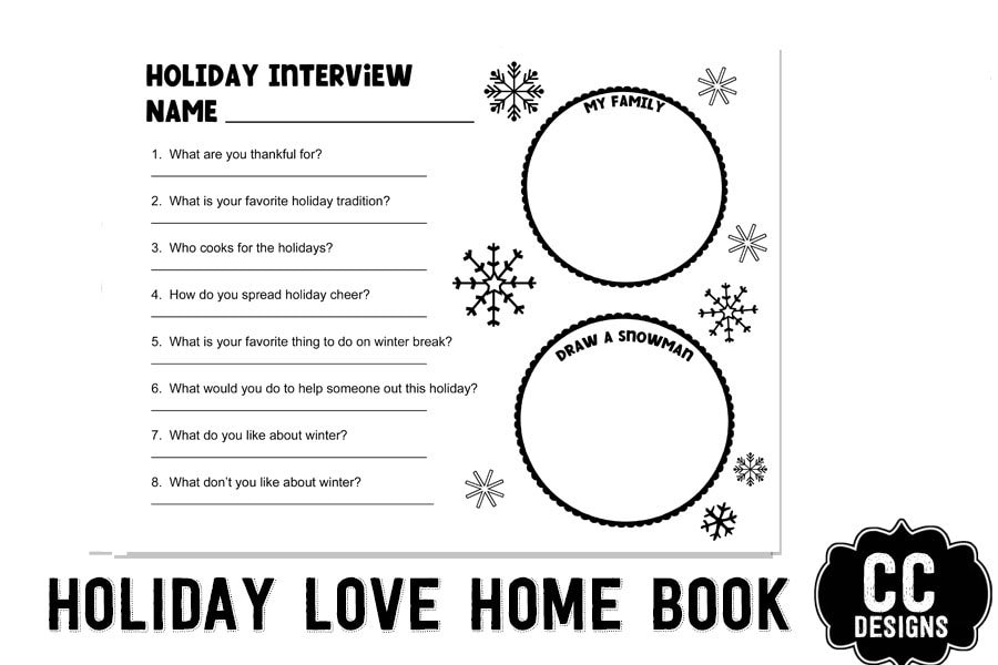 Holiday Christmas Build a Book Fun Kids Activity Keepsake - Etsy