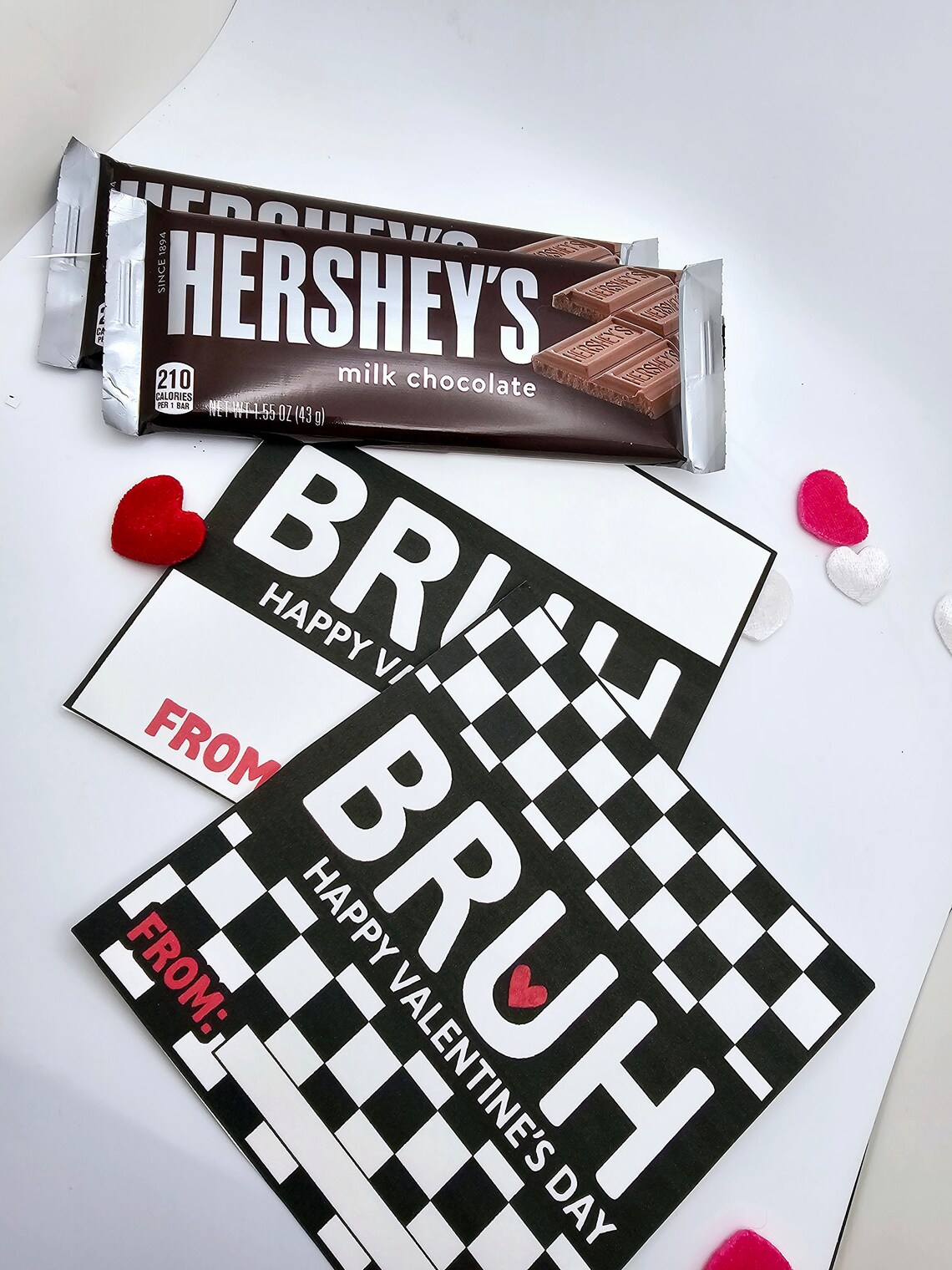 BRUH Valentine Printable Candy Wrapper Bruh Valentine's Day Candy Bar ...