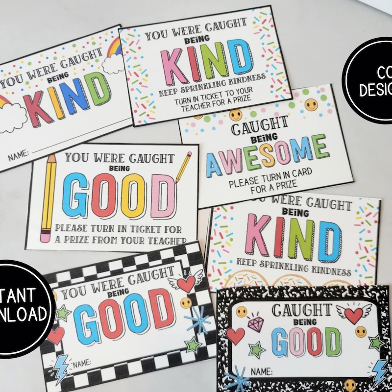 Caught Being Good - Etsy