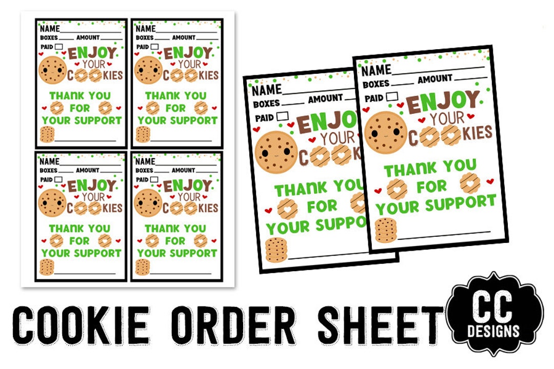 Cookie Printable Girl Scout Cookie Order Sheet Thank You Tags for ...