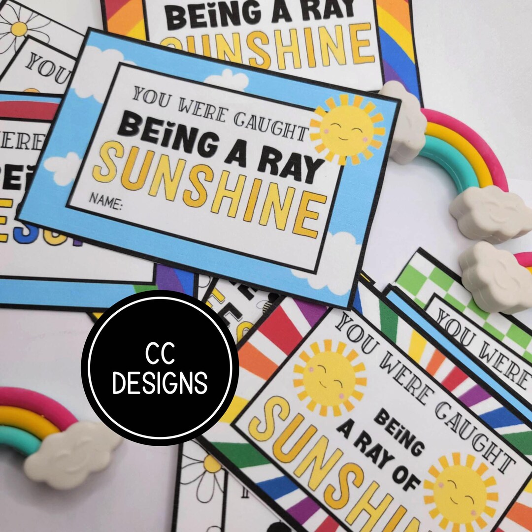Spring Reward Cards | Caught Being Good Cards | Positive Behavior ...