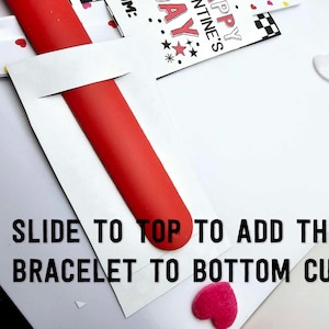 PRINTABLE Bracelet Valentine Printable Slap Bracelet Valentine's Day ...