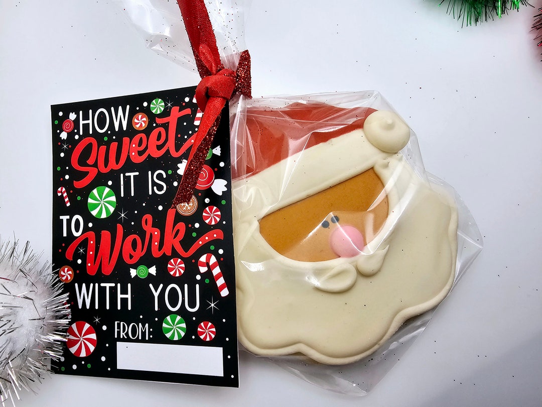 PRINTABLE Office Co-worker Gift Treat Favor Christmas Tags Sweet Treat ...