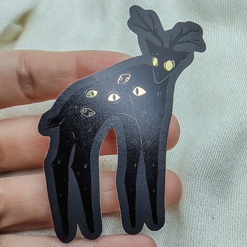 Wendigo Sticker Cryptid Decal Windigo Adhesive - Etsy