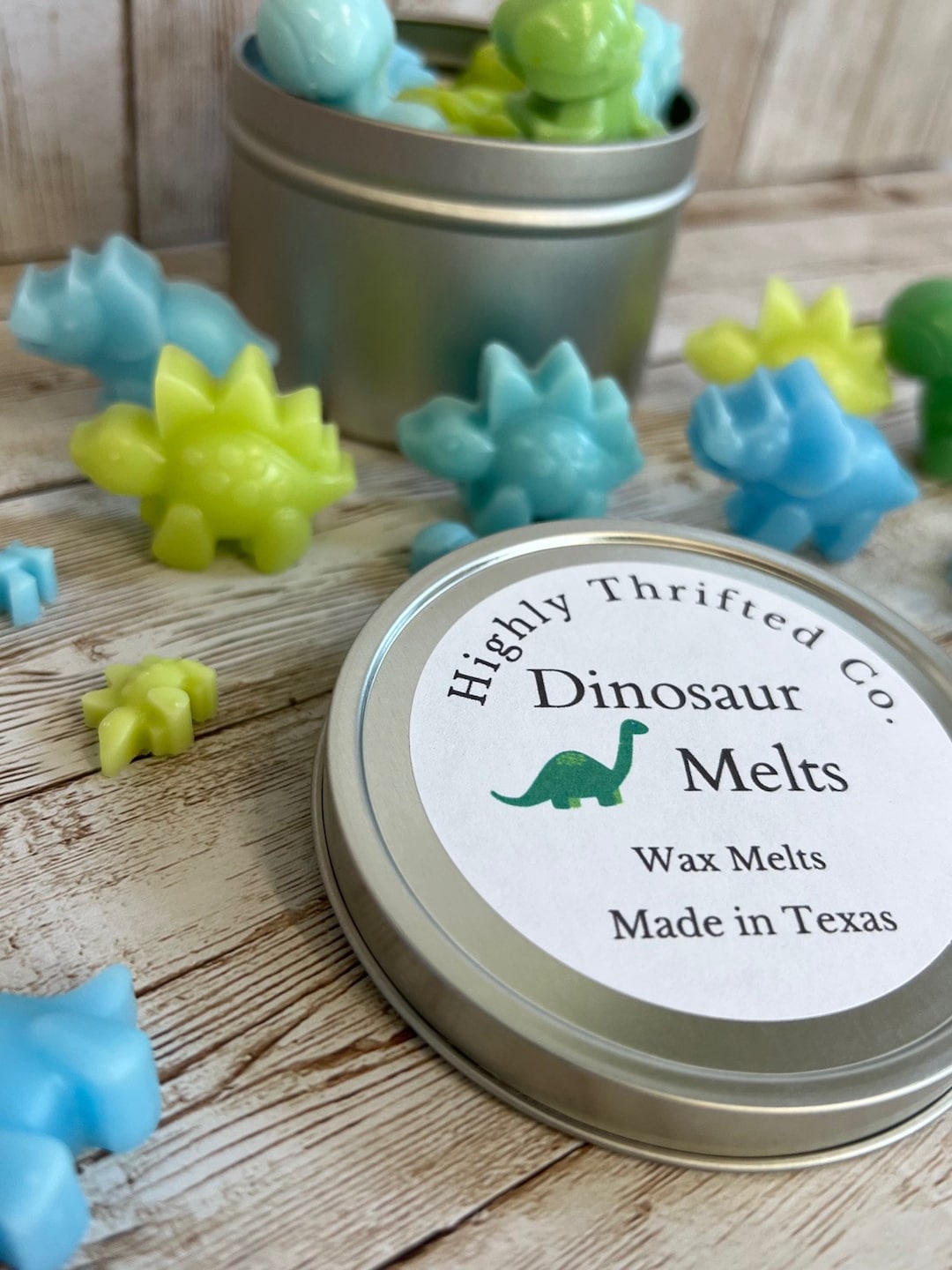 Dinosaur Wax Melts, Hand-poured Soy Paraffin Blend, Pick Your Scent - Etsy