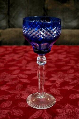 Colored Lead Crystal Glasses With Wine Decanter Set - Etsy