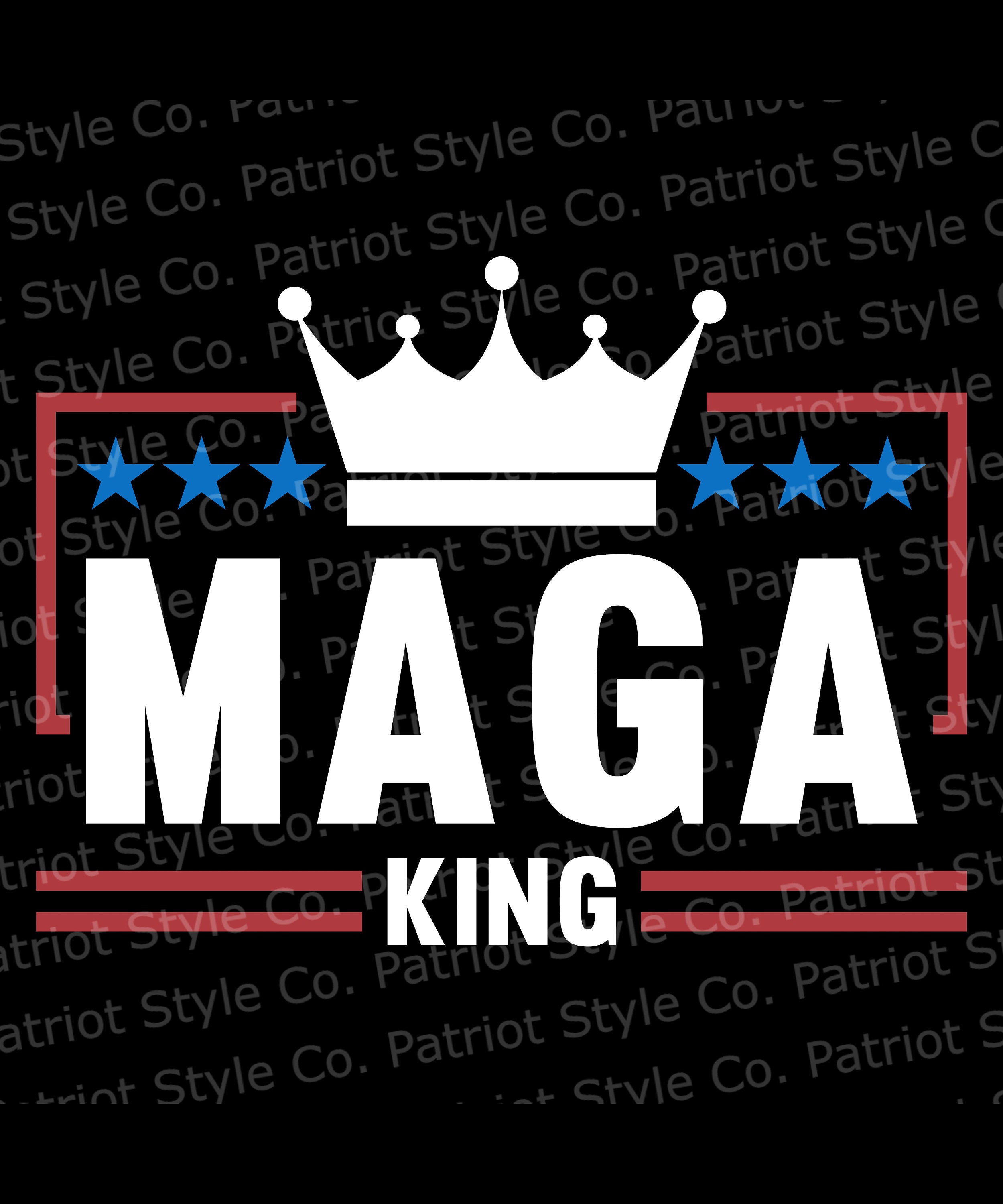 MAGA King Trump Svg, Png, Jpg, Eps, Dxf Downloadable Digital Design for ...