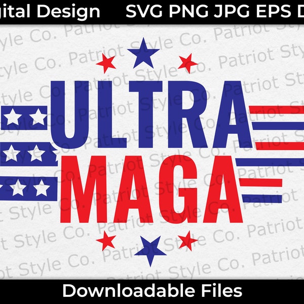 Ultra Maga Svg - Etsy