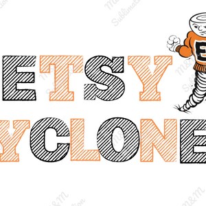Betsy, Cyclones, Elizabethton, PNG Sublimation - Etsy