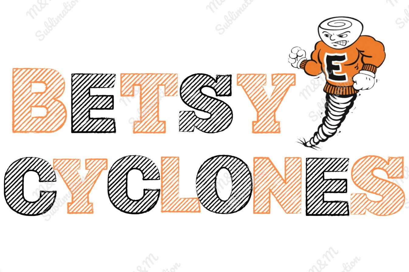 Betsy, Cyclones, Elizabethton, PNG Sublimation - Etsy