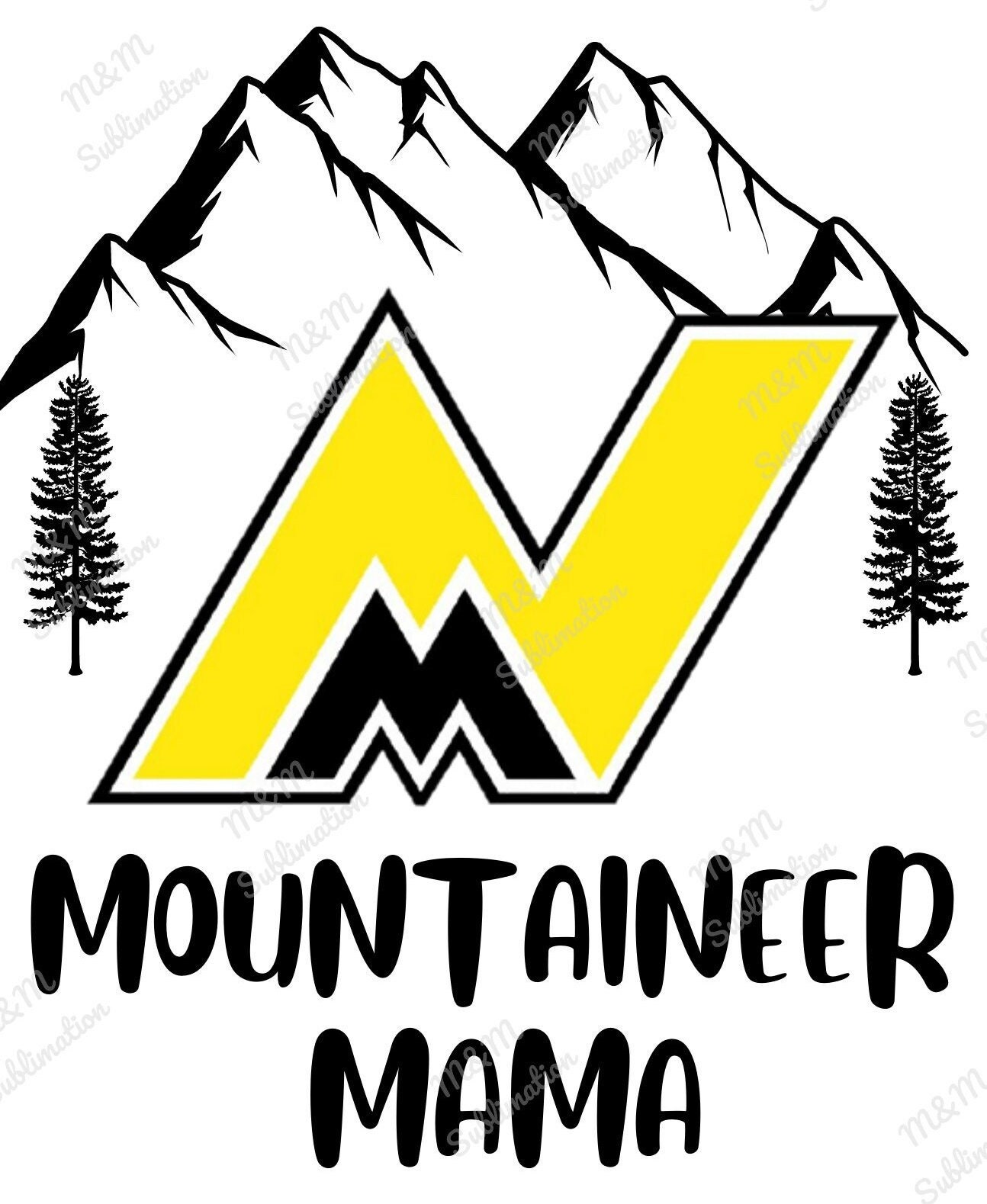 North Murray, Mountaineer Mama, PNG, Sublimation - Etsy