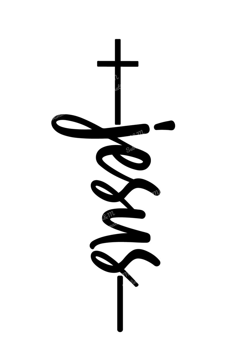 Jesús, Cruz, Sublimación, PNG - Etsy México