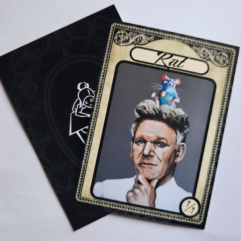 Rat Card - Etsy