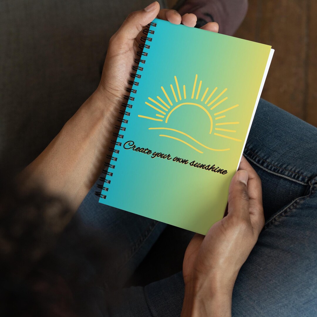 Sunshine Notebook - Etsy