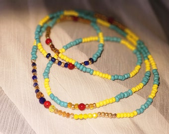 Orula Eleke Collar Ileke De Orisha Santeria IFA Yoruba Lucumi Lukumi - Etsy