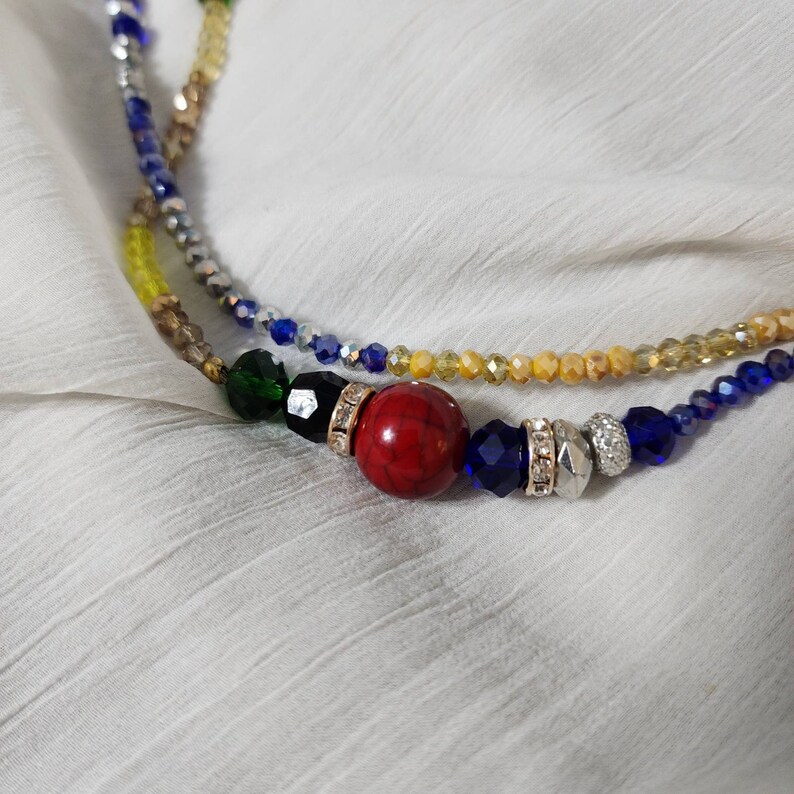 Eleke De Dos Agus Oshun Ibu Kole Nicar Y Yemaja Okute Coral Unique ...