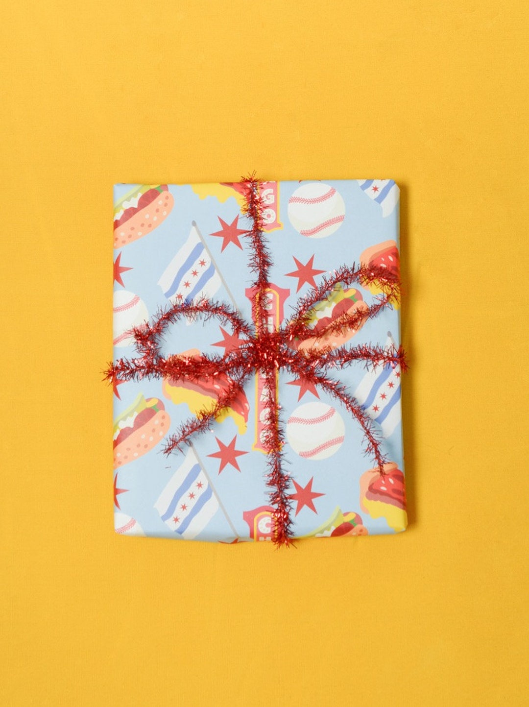 Chicago Birthday and Gift Wrapping Paper - Chicago's Finest - Etsy