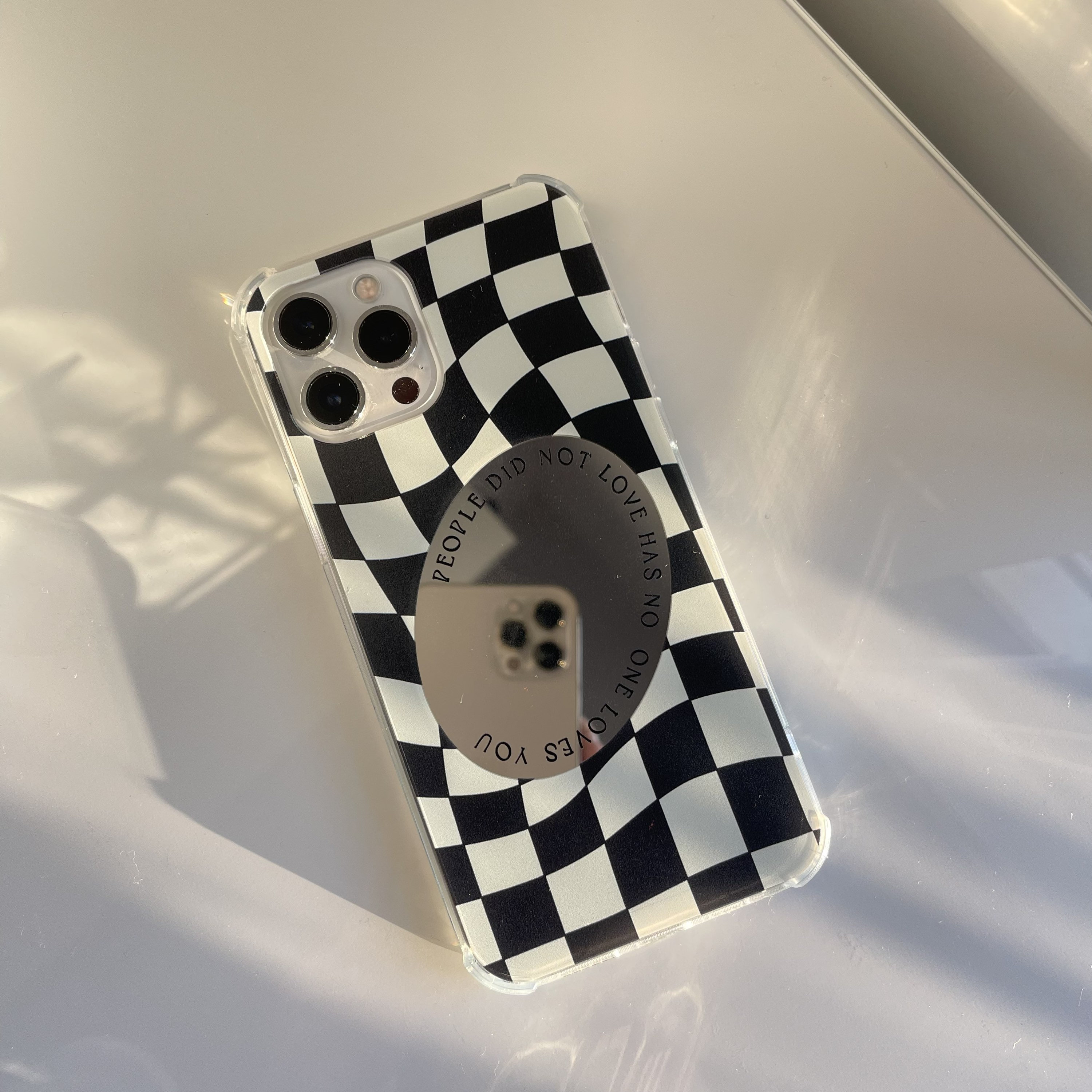 Makeup Mirror Checkerboard Phone Case for iPhone 13 12 11 - Etsy UK