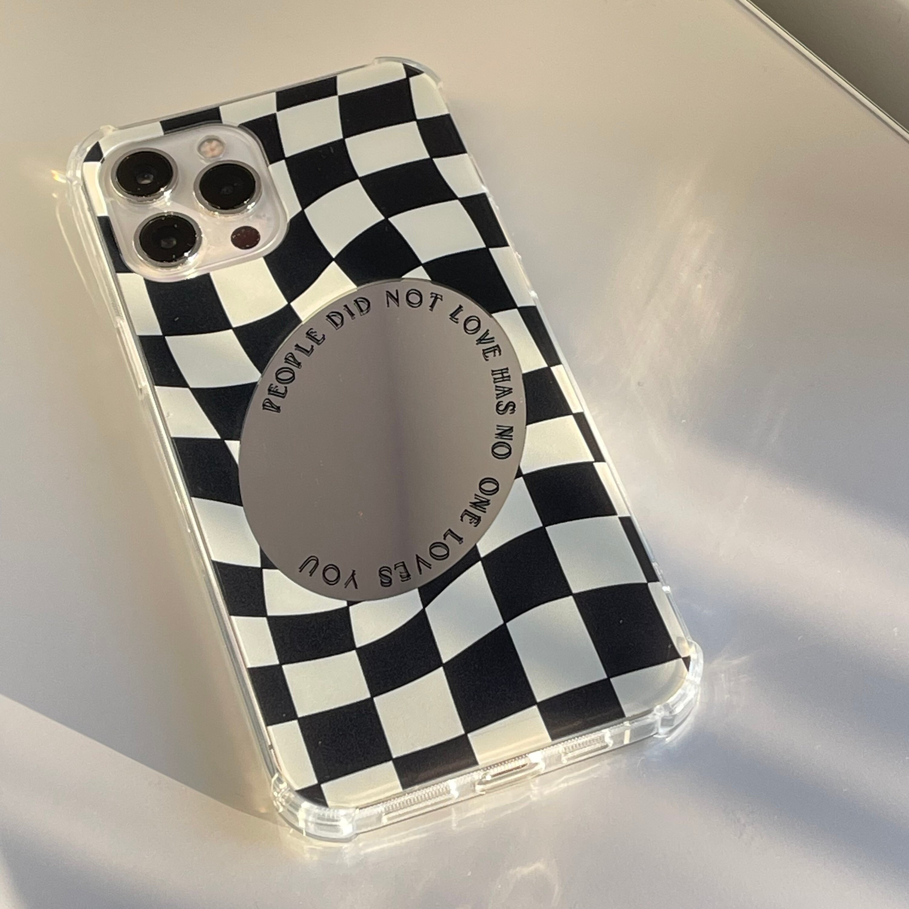 Makeup Mirror Checkerboard Phone Case for iPhone 13 12 11 - Etsy UK