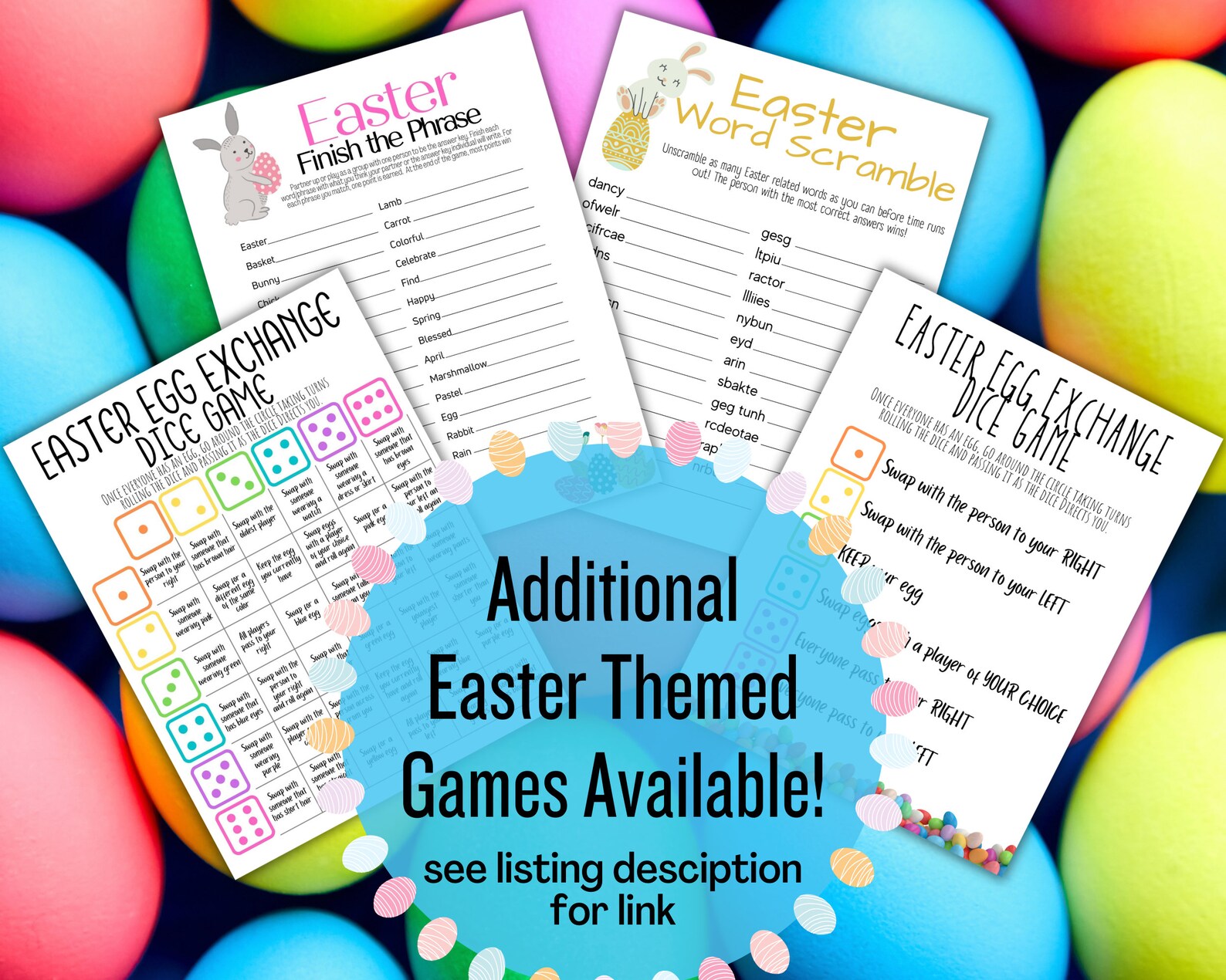 Easter "what's on Your Phone" Printable Game ⁝ Easter Group Party Game ...