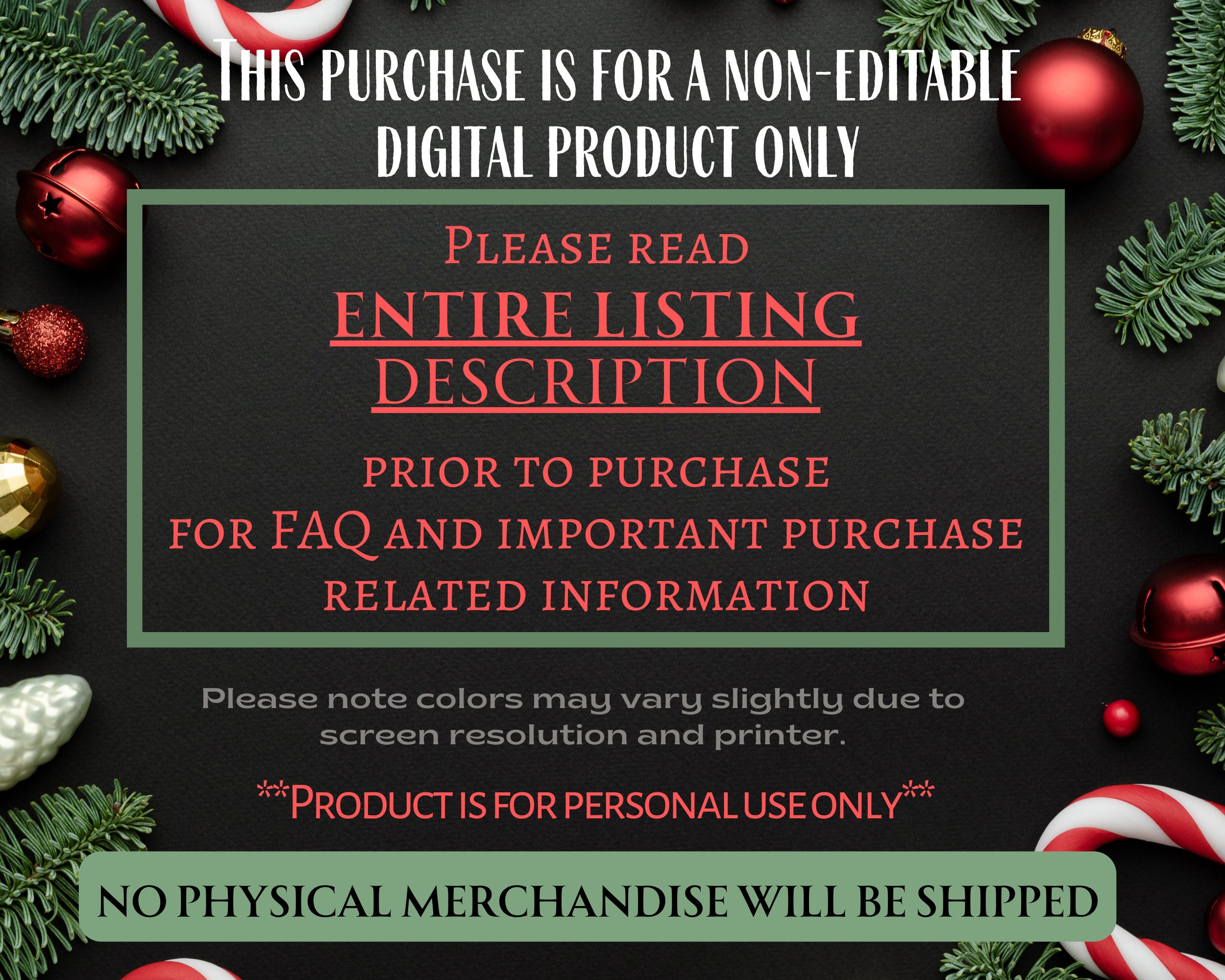 Christmas Word Scramble Printable Game ⁝ Holiday Party Game ⁝ Instant ...