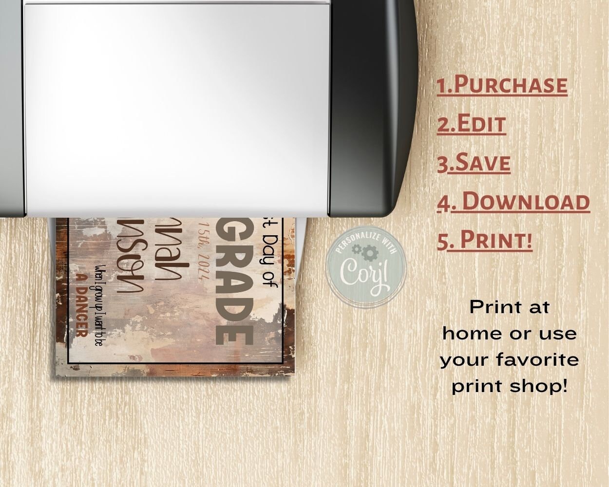 Editable First & Last Day of School Sign Back to School Photo Prop ...